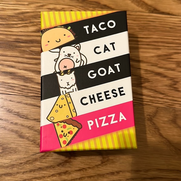 Toys | Taco Cat Goat Cheese Pizza Card Game | Poshmark